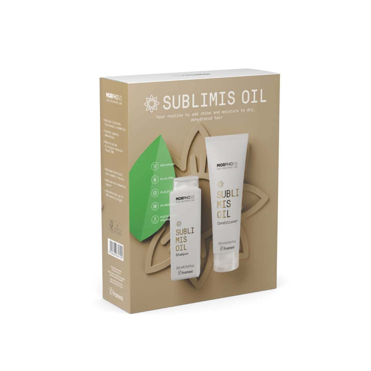 Set Sublimiss Oil par degradat Sampon cu ulei de argan 250 ml+ Balsam ...